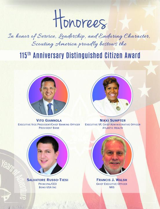 Patriots' Path Council - 115th Anniversary Gala of Scouting America