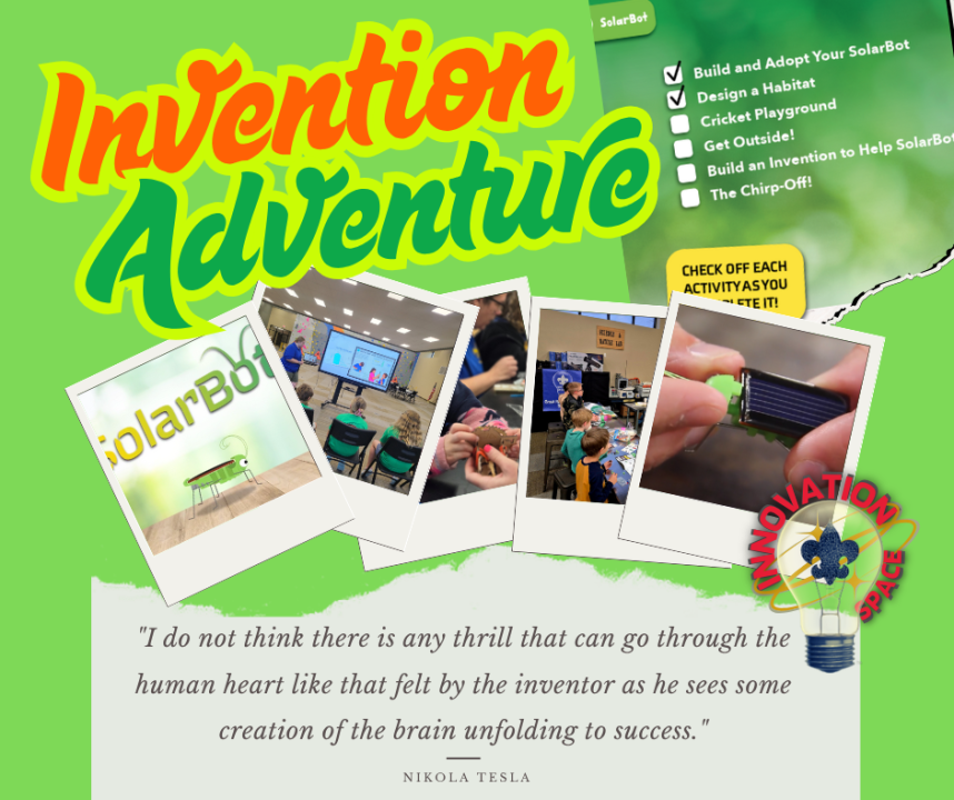 Great Rivers Council - Invention Adventures - I Can Invent (6-8) Summer Session