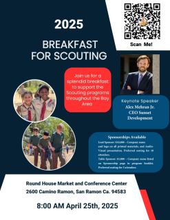 Golden Gate Area Council - 2025 Breakfast to Support Scouting (GGAC ...