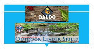 Central Florida Council - Challenger District Baloo/IOLS Training