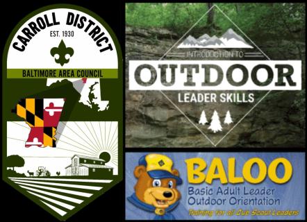 Baltimore Area Council - Carroll 2025 Baloo and IOLS training
