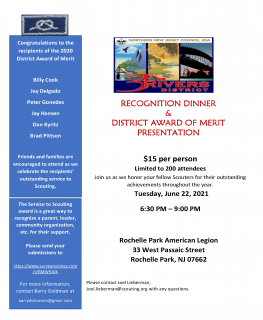 Northern New Jersey Council - Three Rivers District Award of Merit Picnic