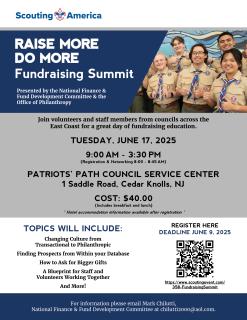 Patriots' Path Council - 2025 Fundraising Summit