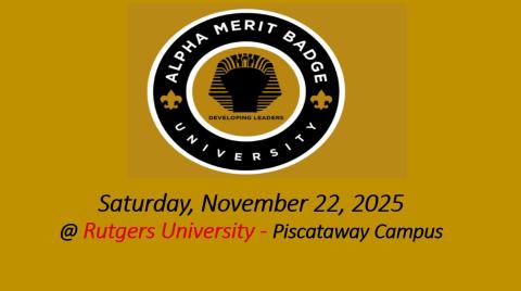 Patriots' Path Council - Alpha Phi Alpha Merit Badge University