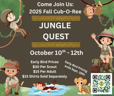 Muskingum Valley Council - 2025 Fall Cub-O-Ree