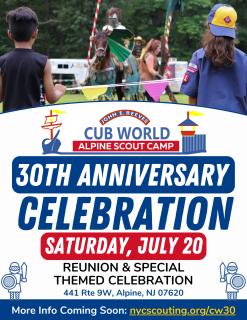Greater New York Councils - Cub World 30th Anniversary